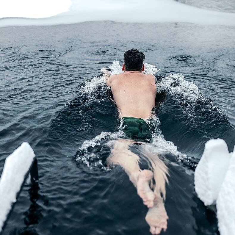 Eisbaden: Die besten Plätze in Kärnten